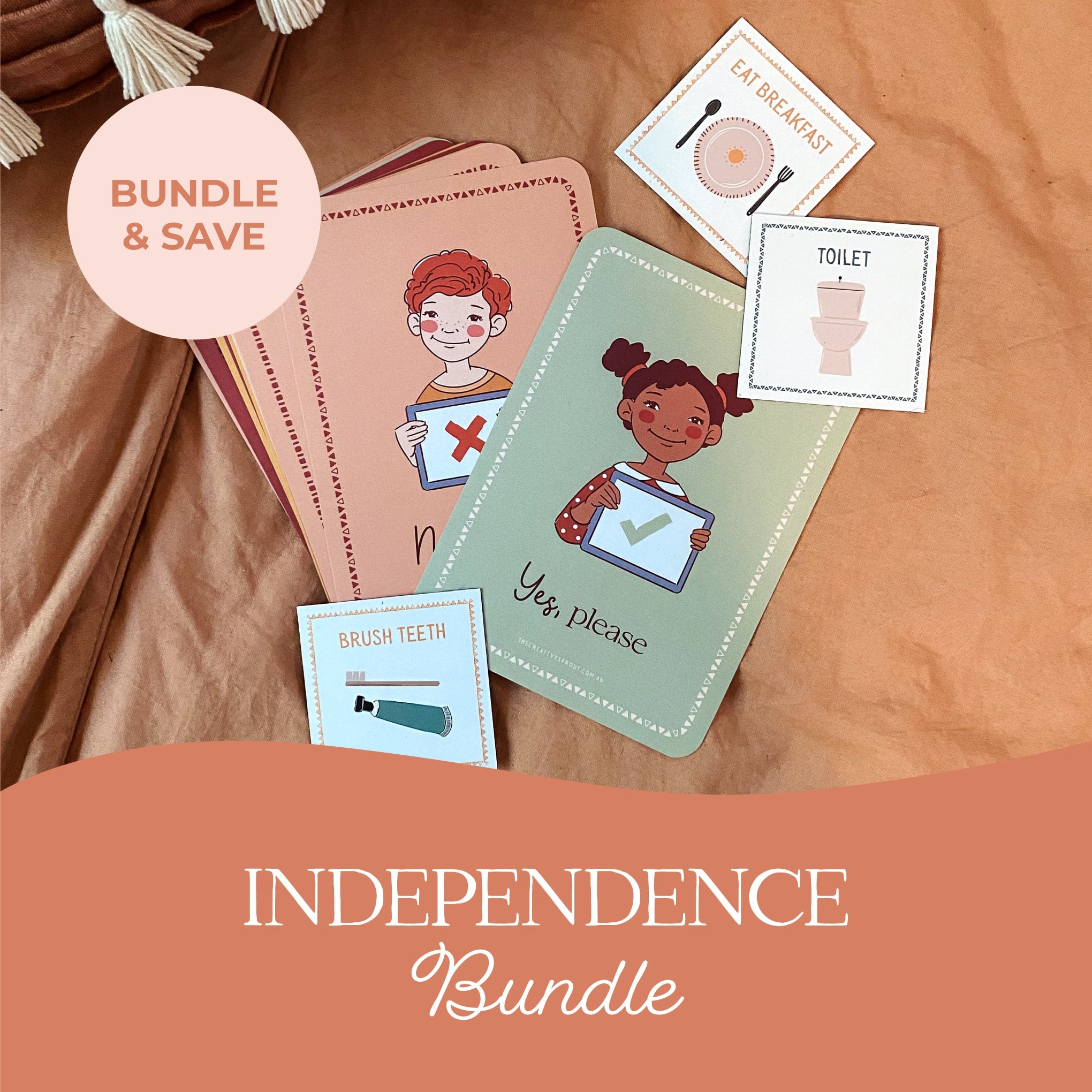 Independence Bundle | Routine & Communication Cards – The Creative Sprout