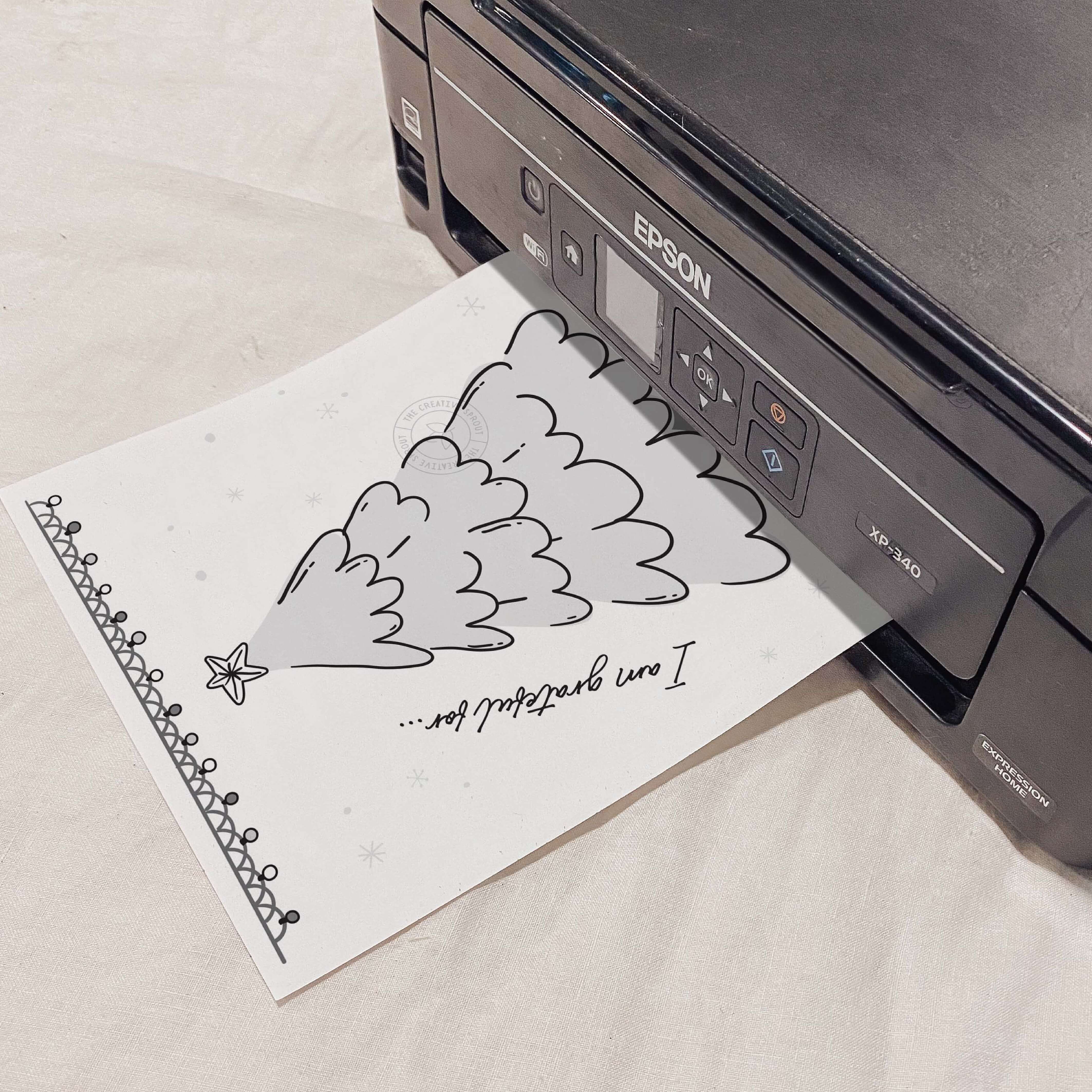 Free Christmas Gratitude Printable – The Creative Sprout