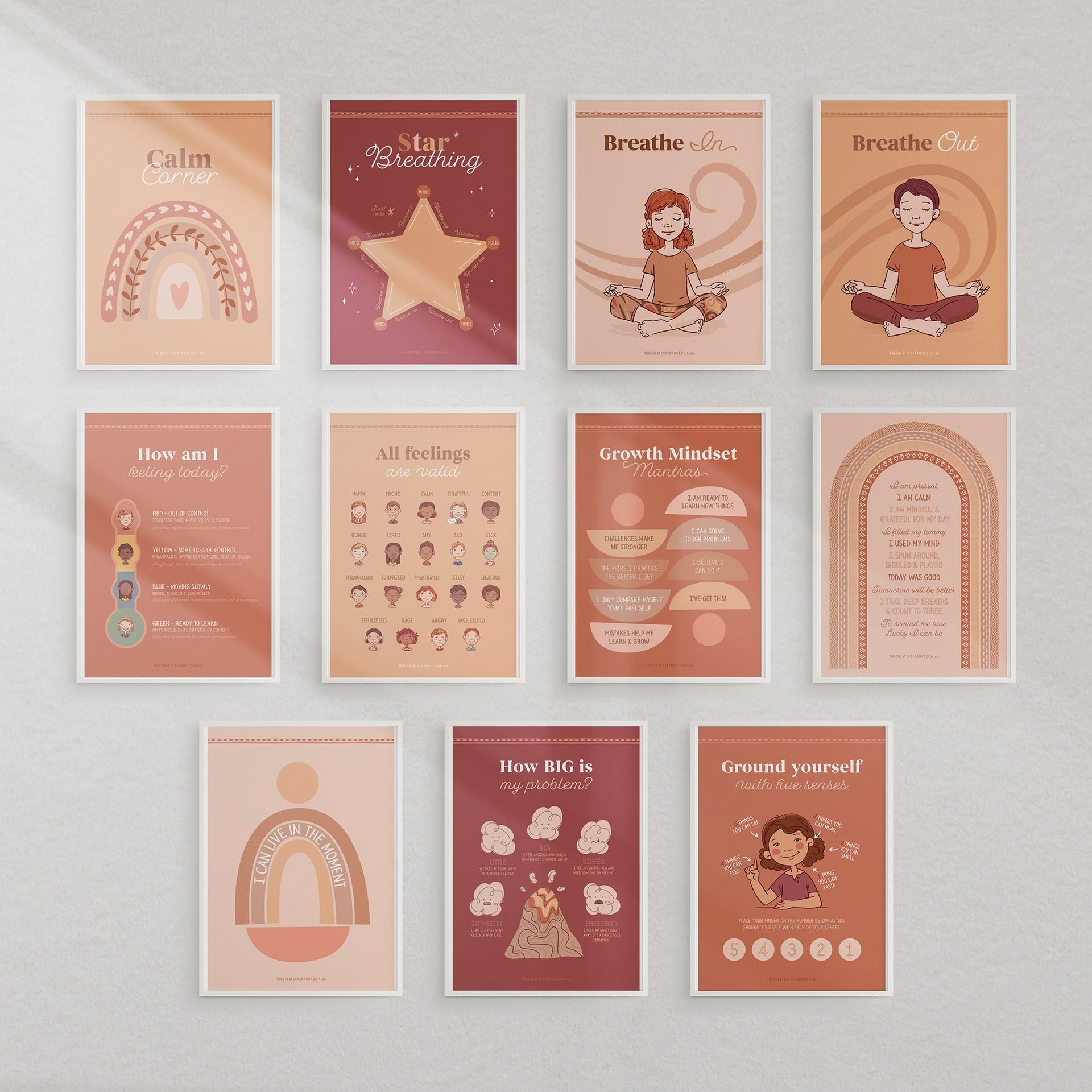 Printable Calm Down Corner Posters – The Creative Sprout