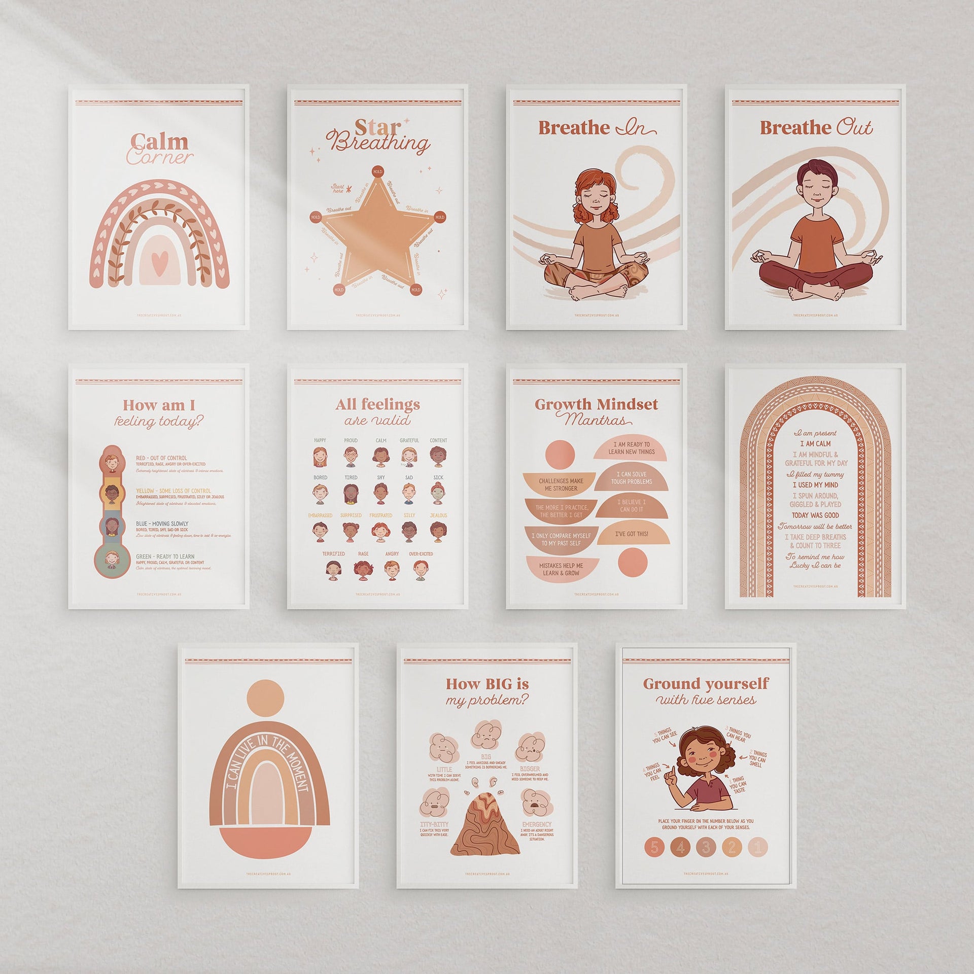 Printable Calm Down Corner Posters – The Creative Sprout