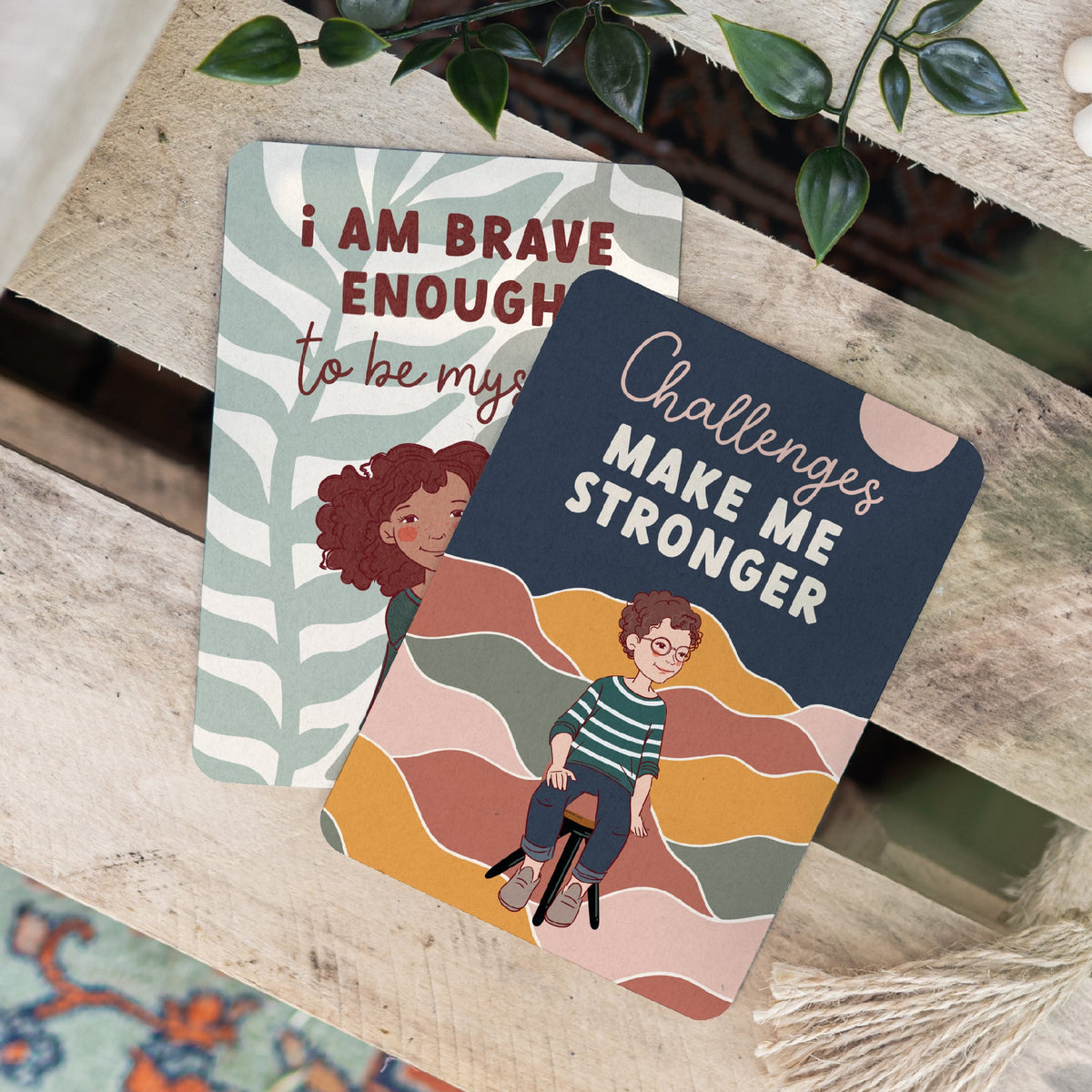 Anxiety Affirmation Cards for Kids | Support Children's Mental Health ...