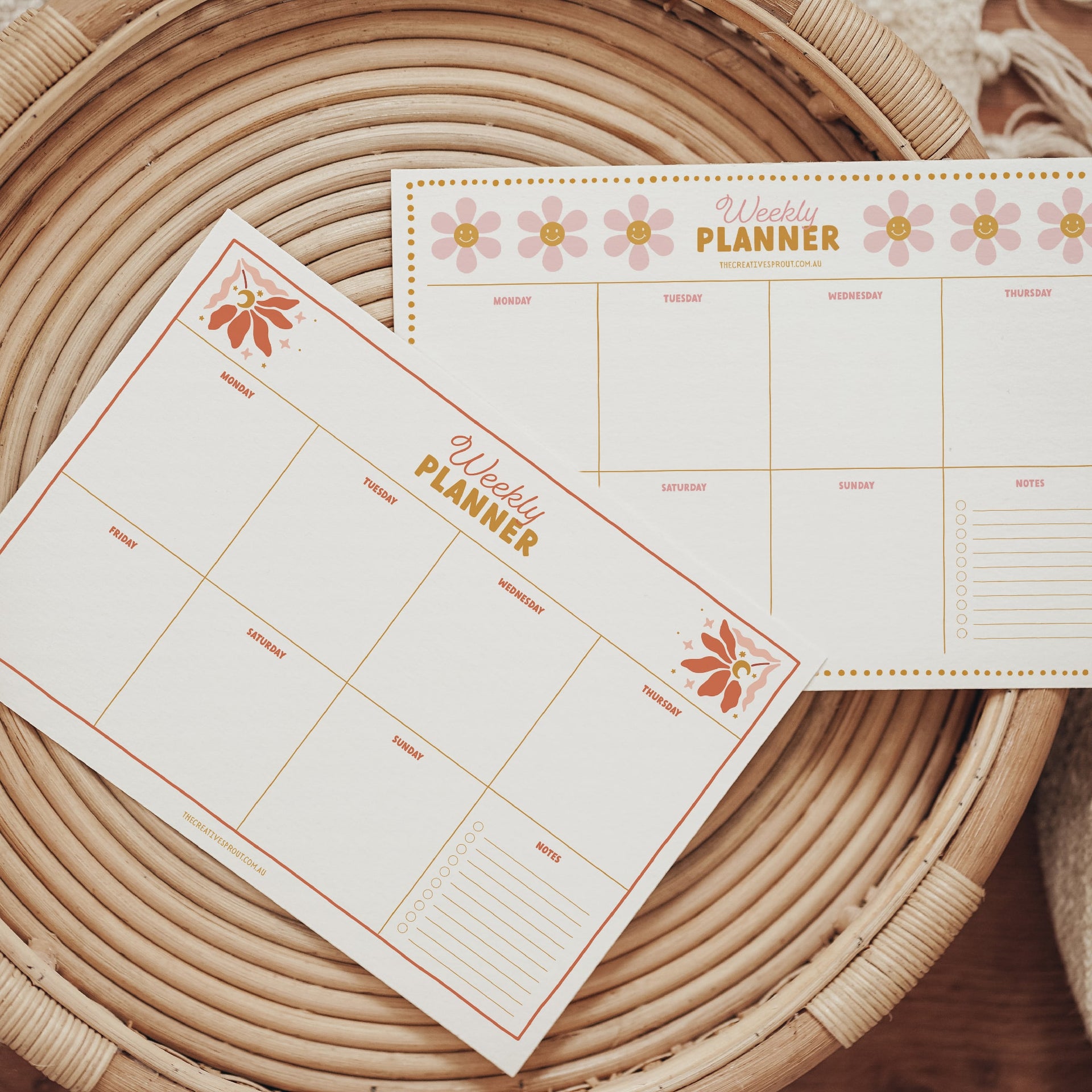 Printable A4 Weekly Planner | Stay Organised | Creative Sprout – The ...