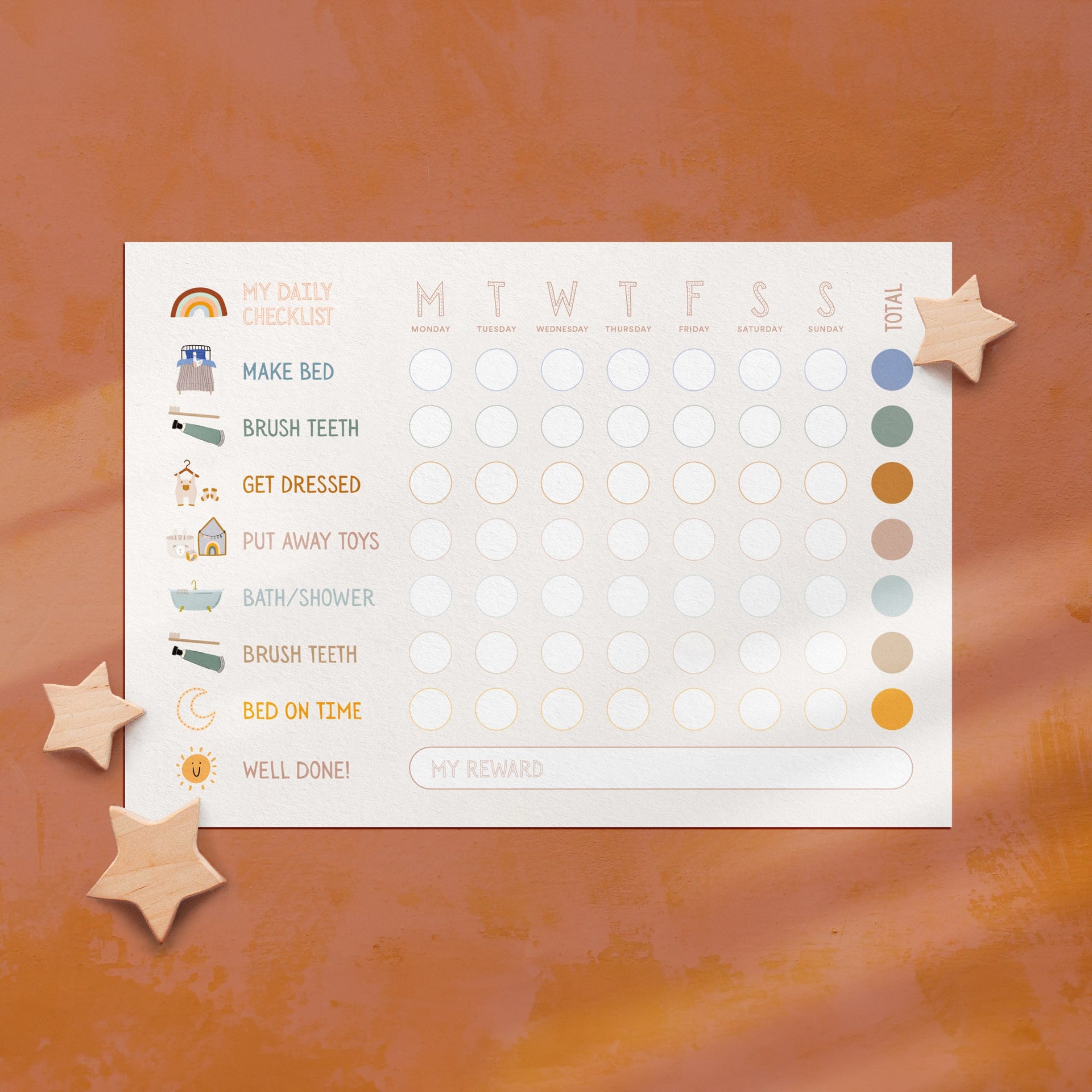Printable Daily Routine Checklist | Empower Your Child – The Creative ...