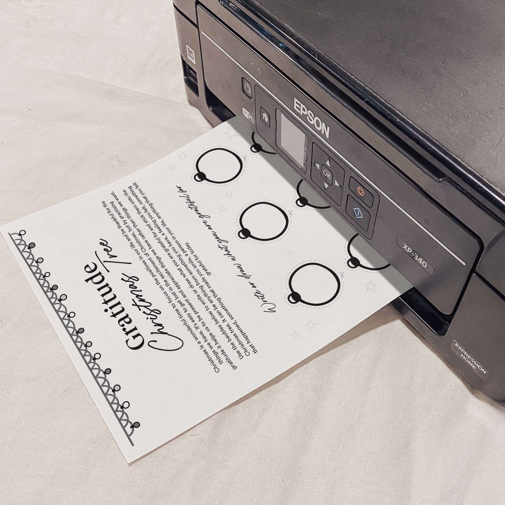 Free Christmas Gratitude Printable – The Creative Sprout