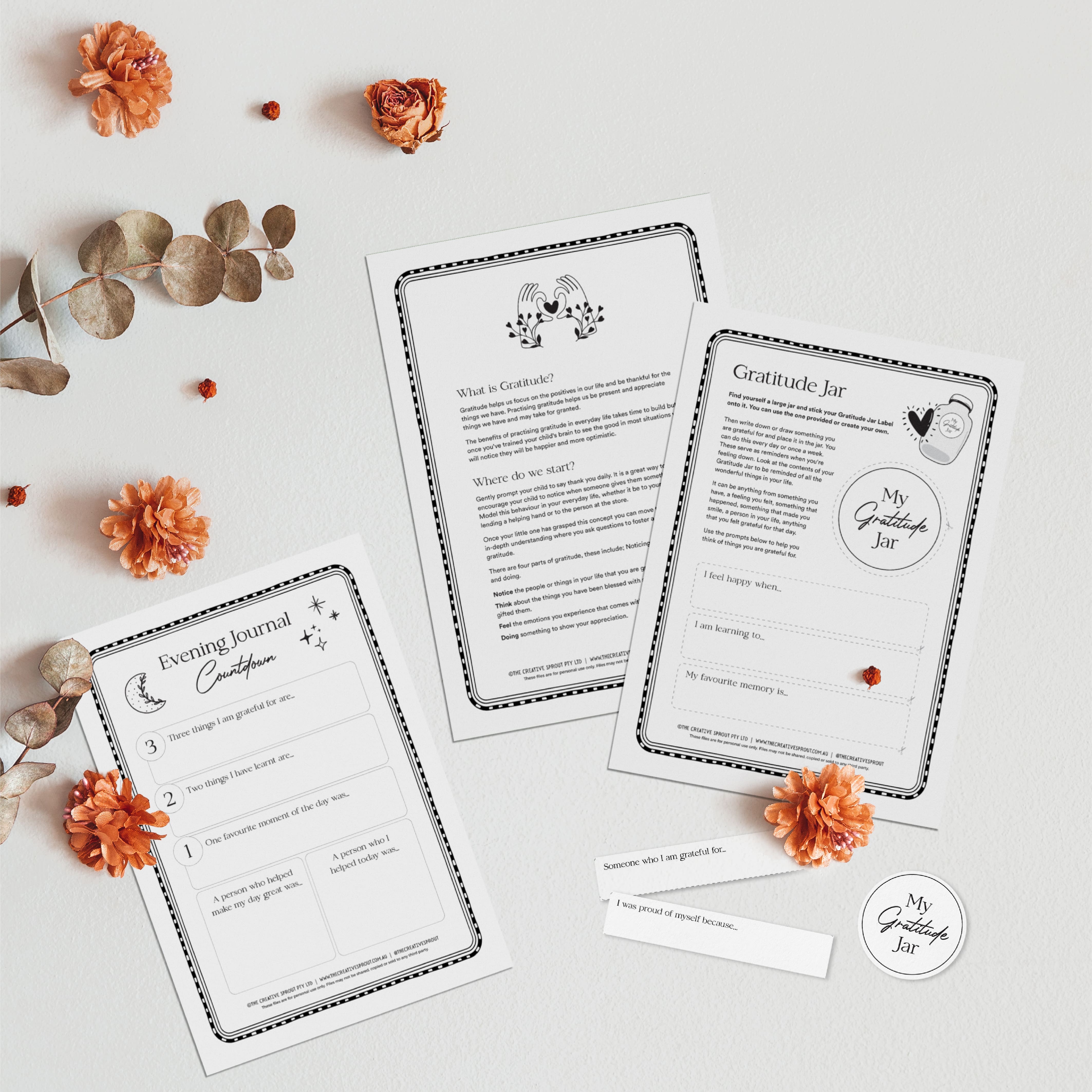 Printable Gratitude & Kindness Workbooks | Cultivate Kindness – The ...