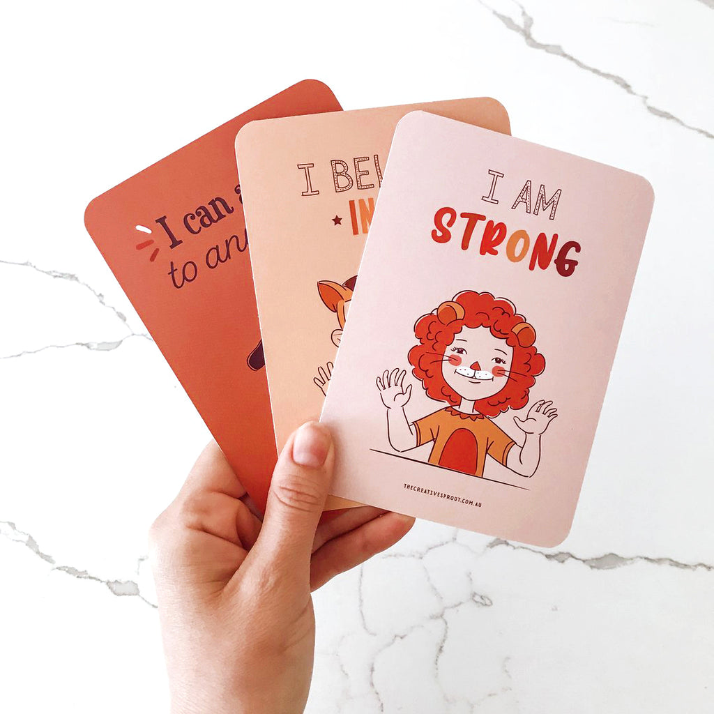 Positive Affirmation Cards for Kids | The Creative Sprout
