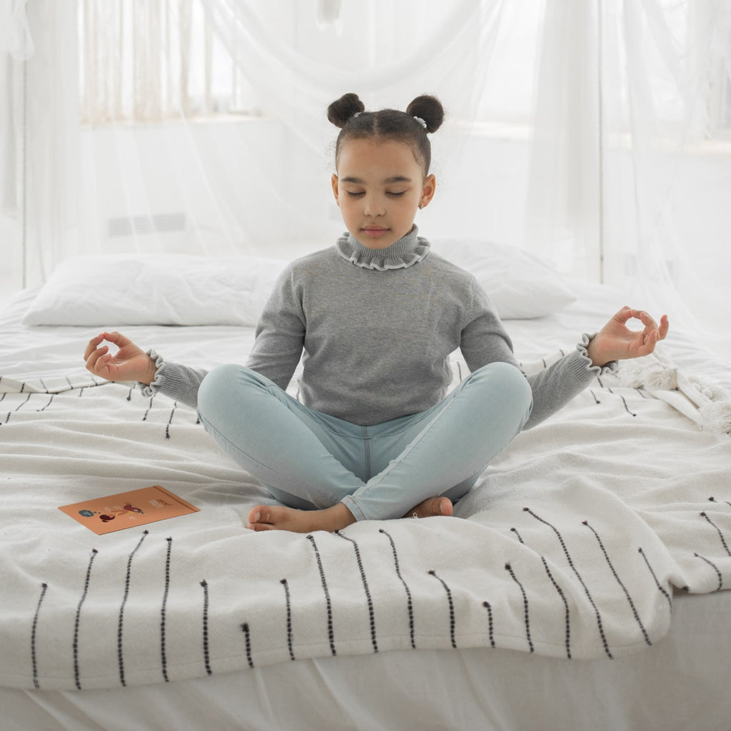 Kids Yoga Cards | Promote Mindfulness | Flash Cards | Creative Sprout ...